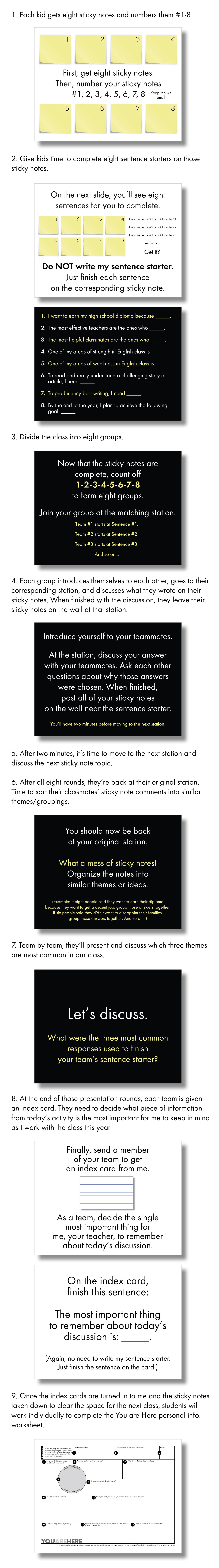 Non-Cheesy Icebreaker for First Day of School – Laura Randazzo ...