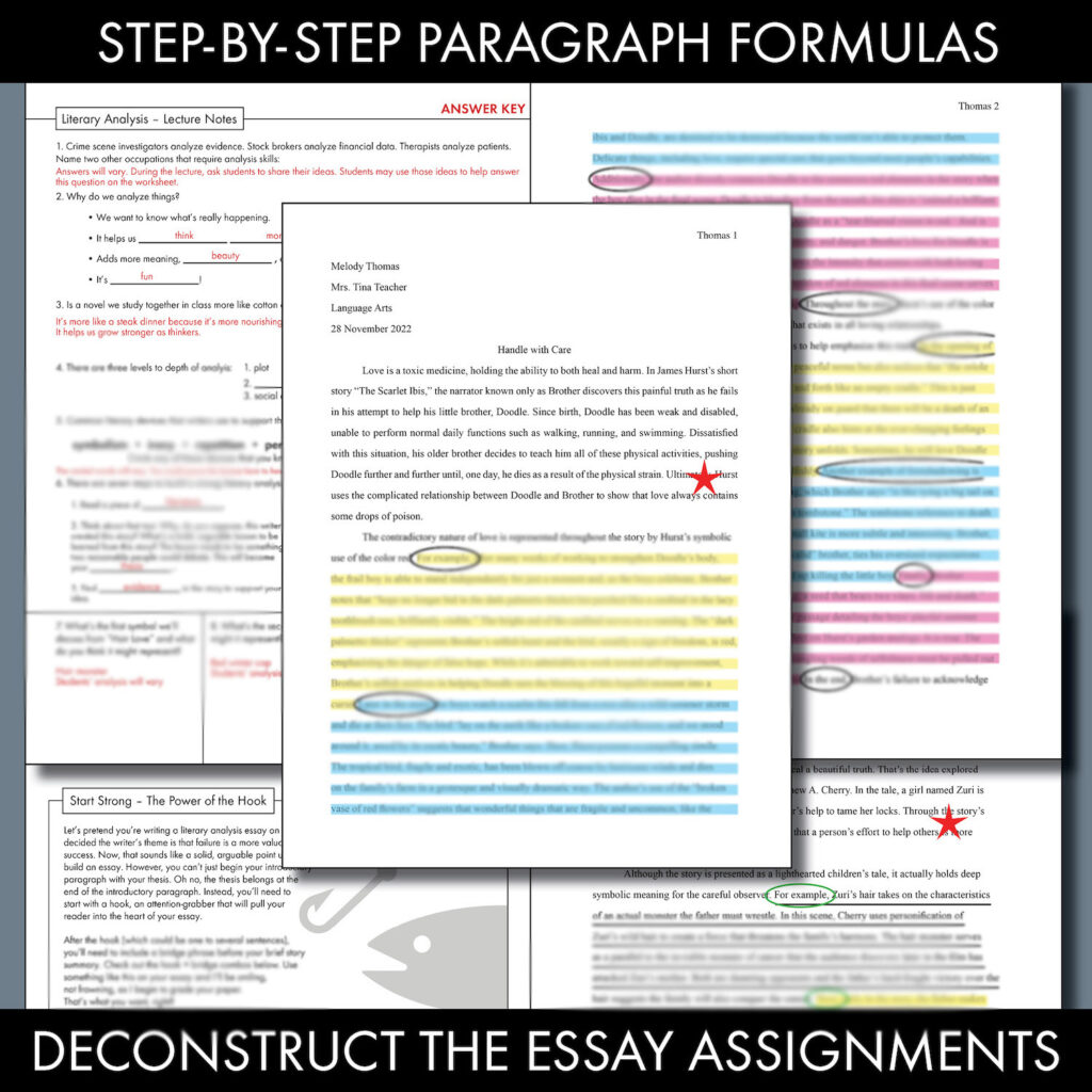 Literary Analysis Essay Introduction To Lit Analysis Essay Writing 3280
